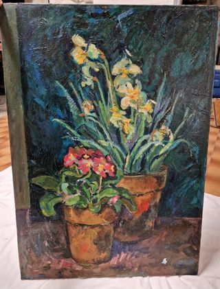 Dipinto olio su tela 50x70 Sandro Fracchiolla