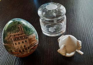 3 oggetti decorativi