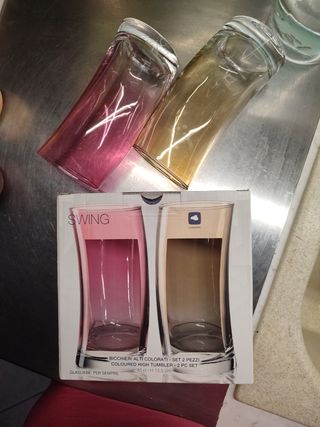 bicchieri colorati