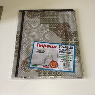 Tovaglia da tavola plastificata rettangolare x12