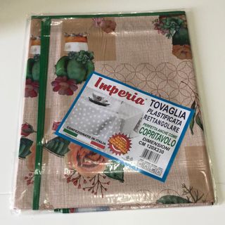 Tovaglia da tavola plastificata rettangolare x 12