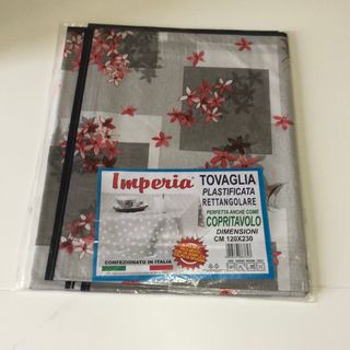 Tovaglia da tavola plastificata rettangolare x 12