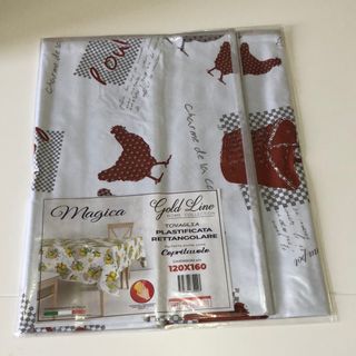 Tovaglia da tavola plastificata rettangolare x6