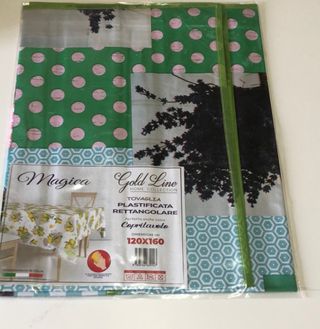 Tovaglia da tavola plastificata rettangolare x6