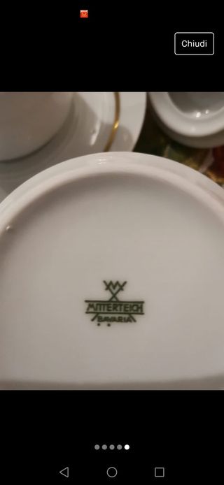 Servizio da 6 caffè Mittertech Bavaria