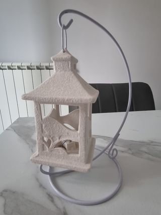 Lanterna da tavolo bianca