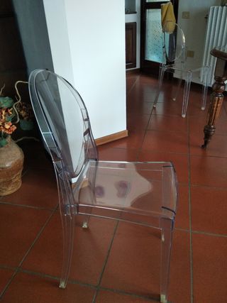 4 sedie Kartell Victoria Ghost