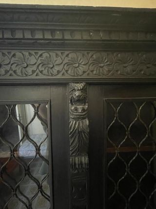 libreria  stile rinaacimentale primi anni del 900