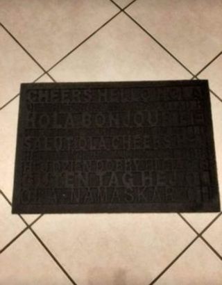 Zerbino ingresso 40x60