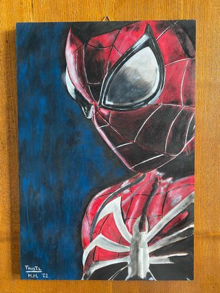 Spider-Man dipinto a mano!