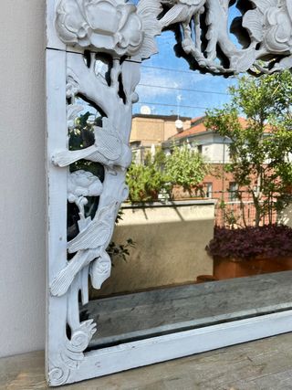 Grande specchiera artigianato balinese