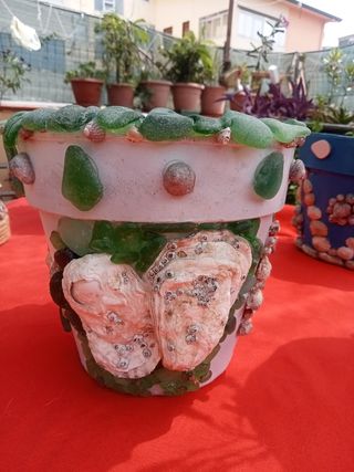 Vaso in terracotta artigianale