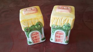 Set sale e pepe dipinto a mano