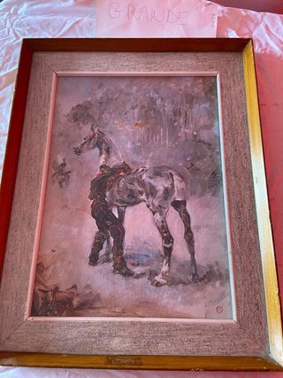 Quadro Antico Guerriero