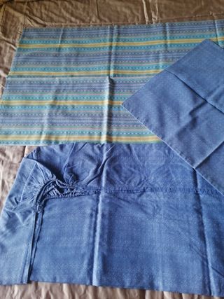 Lenzuola in cotone letto singolo