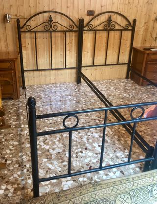 Letto in ferro battuto