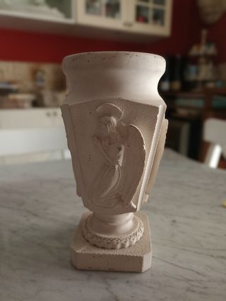 Portacandela in Gesso