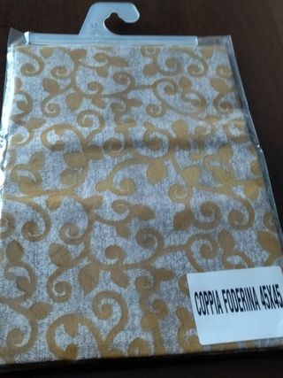 Coppia federe per cuscino fantasia