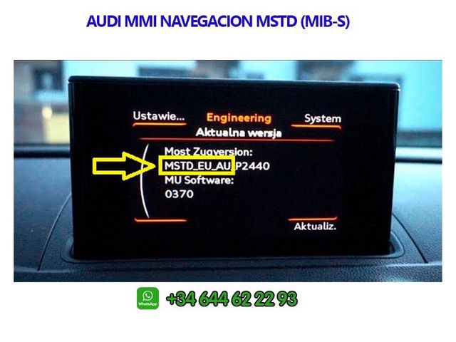 Audi A3 MMI - MSTD SD navegacion mapas 2023 de segunda mano por 90 EUR ...