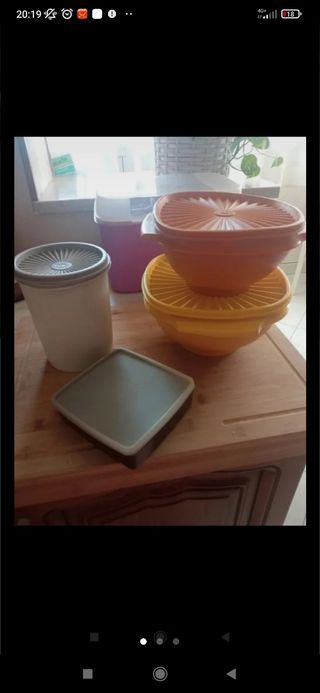 Set contenitori Tupperware