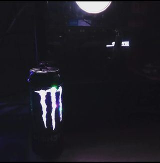 Lattina monster energy LED
