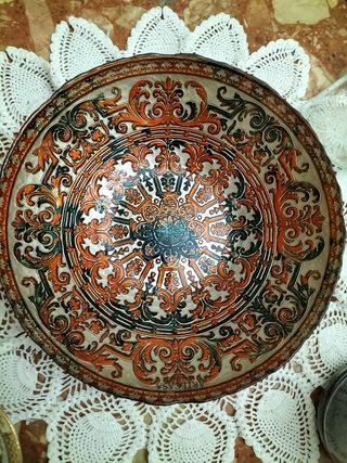 Vassoio etnico smaltato