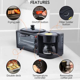 3-1 Máquina de desayuno completa Horno combinado S