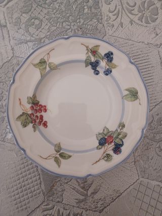 4 piatti fondi Villeroy & Boch, Cottage