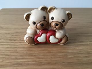 Thun teddy coppia cuore orsacchiotto
