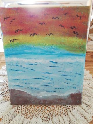 Quadri colori acrilici su tela