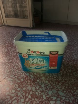 Crema di pittura bianco 5 litri
