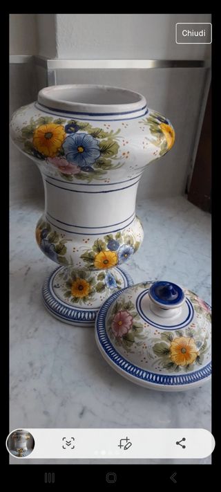 N.1 Vaso in ceramica