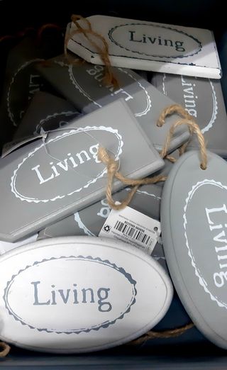 Targhetta living / my room