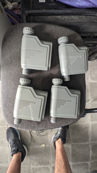 4 irrigatori smart + hub zigbee