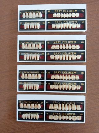 Denti in resina Eray per odontotecnico