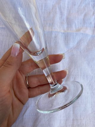 Set di bicchieri in vetro da spumante (flûte)