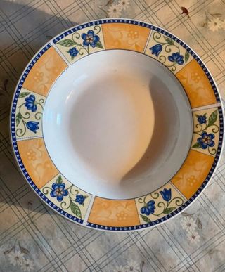 Set di 6 piatti in porcellana - Bavarian garden