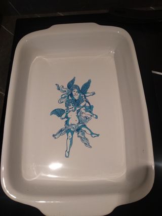 Pirofila ceramica bianca