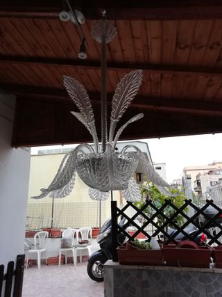 LAMPADARIO VETRO MURANO ANNI 40/50
