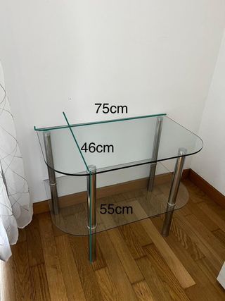 Tavolino in vetro da salotto