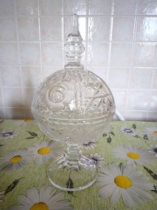 Ciotola Lead Cristal con coperchio