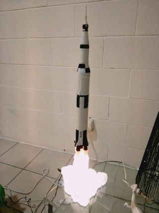 LAMPADA DA TAVOLO ROCKET LAMP SPACE AGE