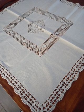 Tovagliettaa mano bianca