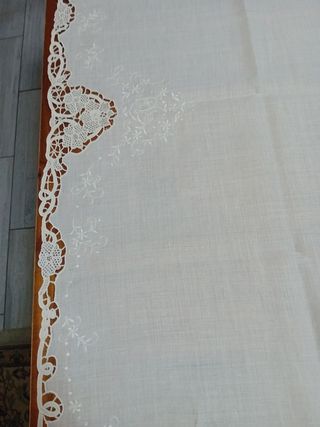 Asciugamano lino Burano a mano