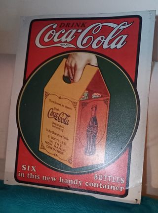 Coca-cola targa in metallo vintage