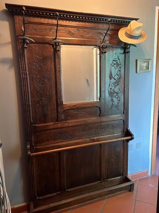 Specchiera, appendiabiti