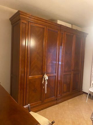 Camera da letto in legno