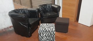 Poltrona e puff