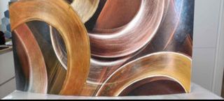 Quadro moderno astratto in legno