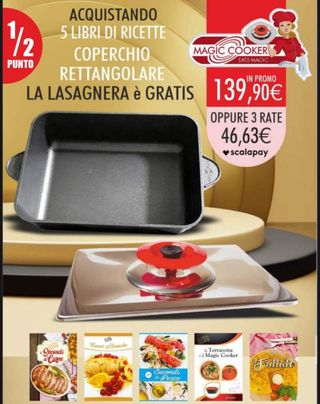 Pentola/Lasagnera Magic Cooker